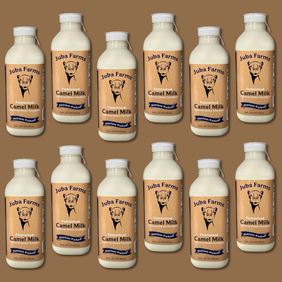 Fresh Camel Milk (16oz) | 100% Natural | Lightly Pasteurized – Juba Farms